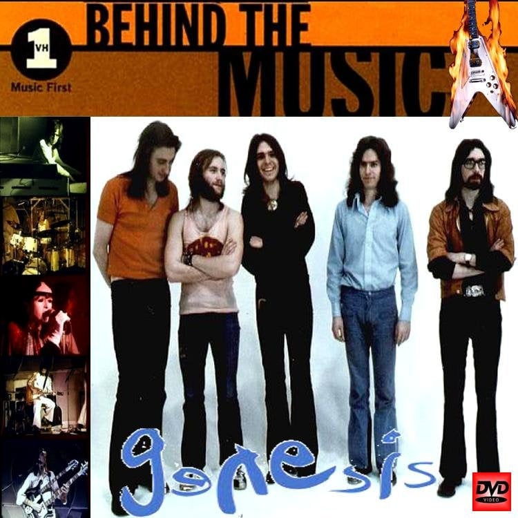 Genesis BEHIND THE MUSIC Remastered Bonus dvd
