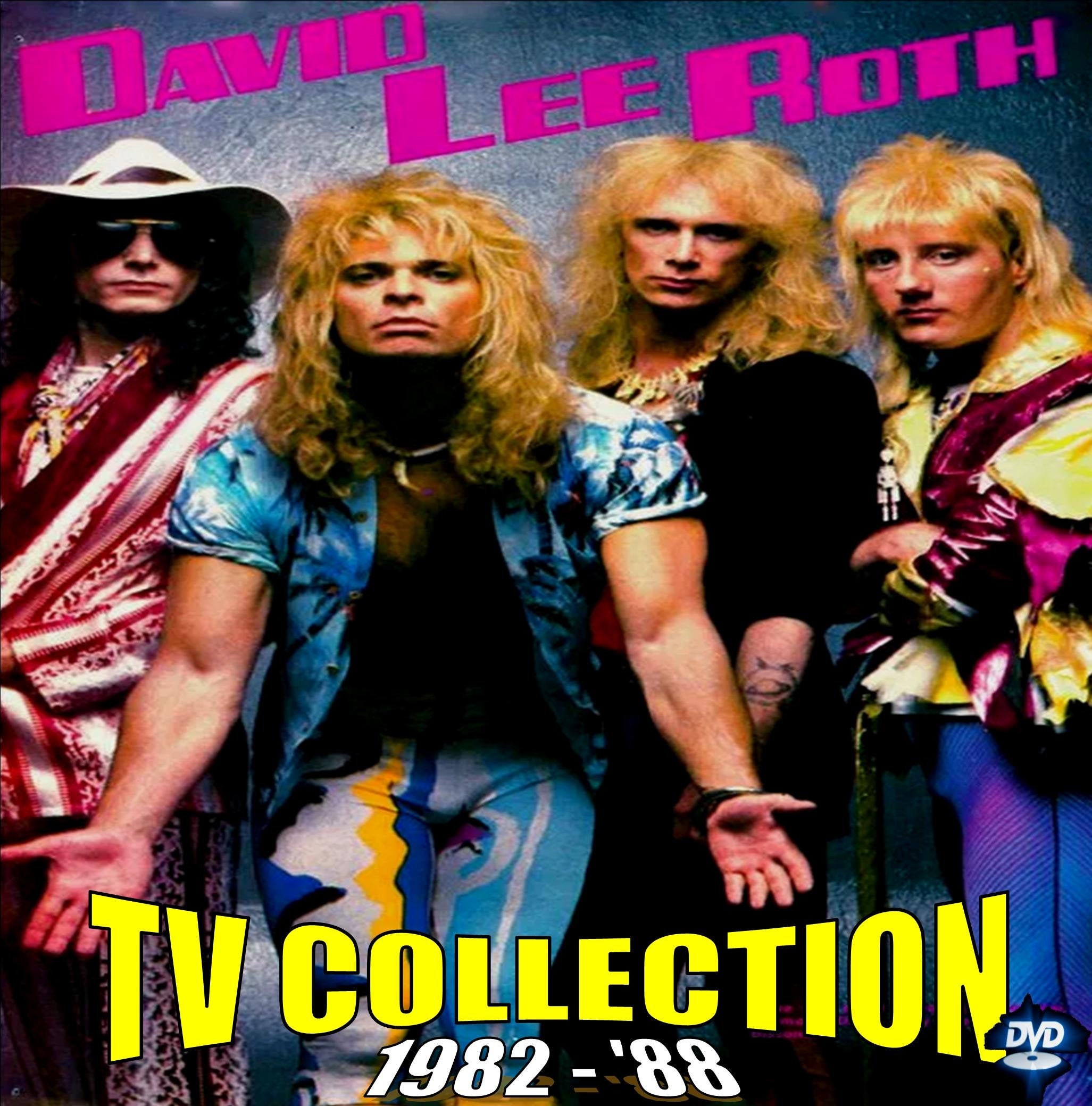 David Lee Roth TV COLLECTION 1982-'88 3 dvds
