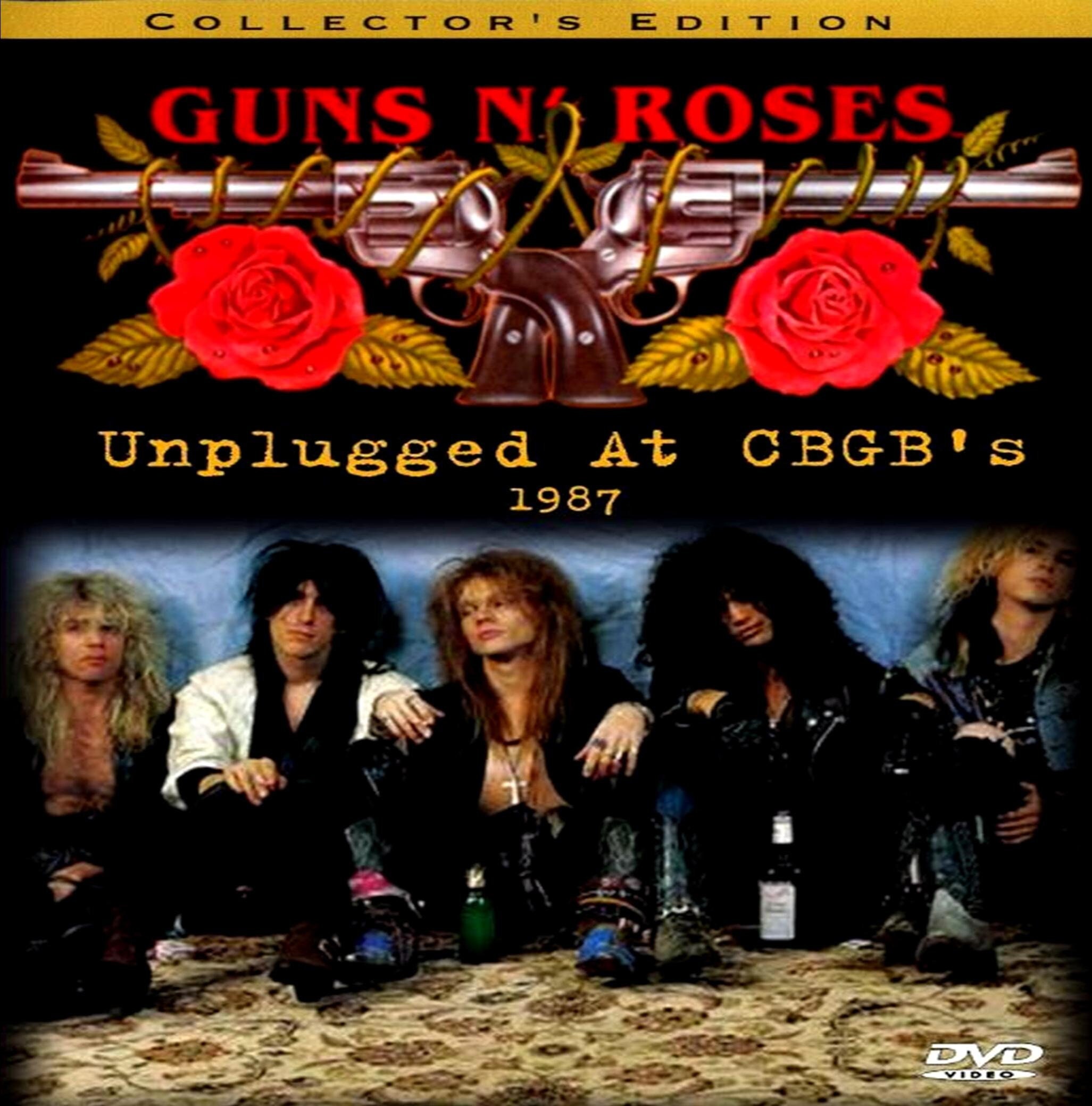 Guns N' Roses UNPLUGGED at the CBGB's '87 dvd
