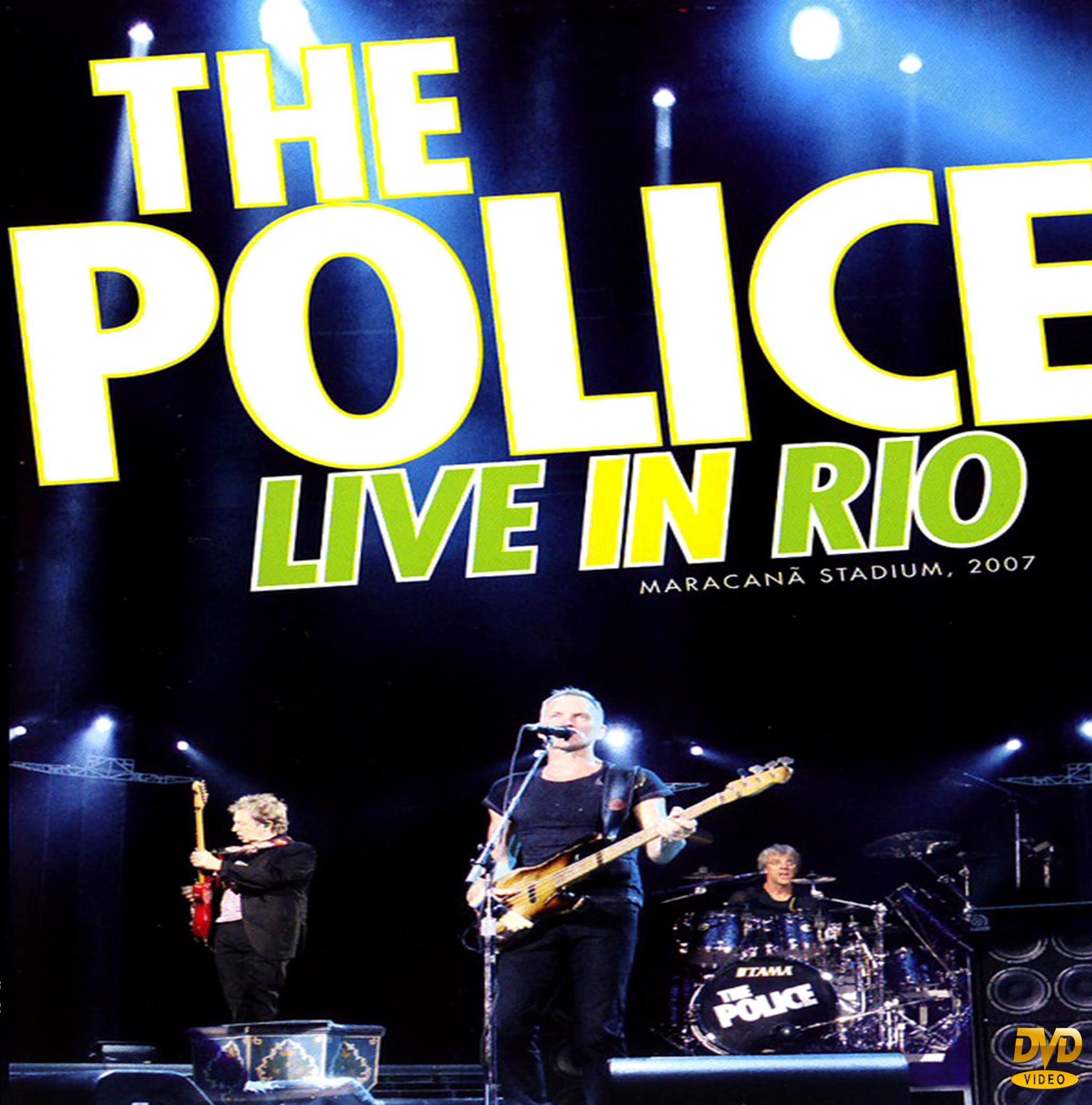 The Police LIVE IN RIO 2007 2 dvds