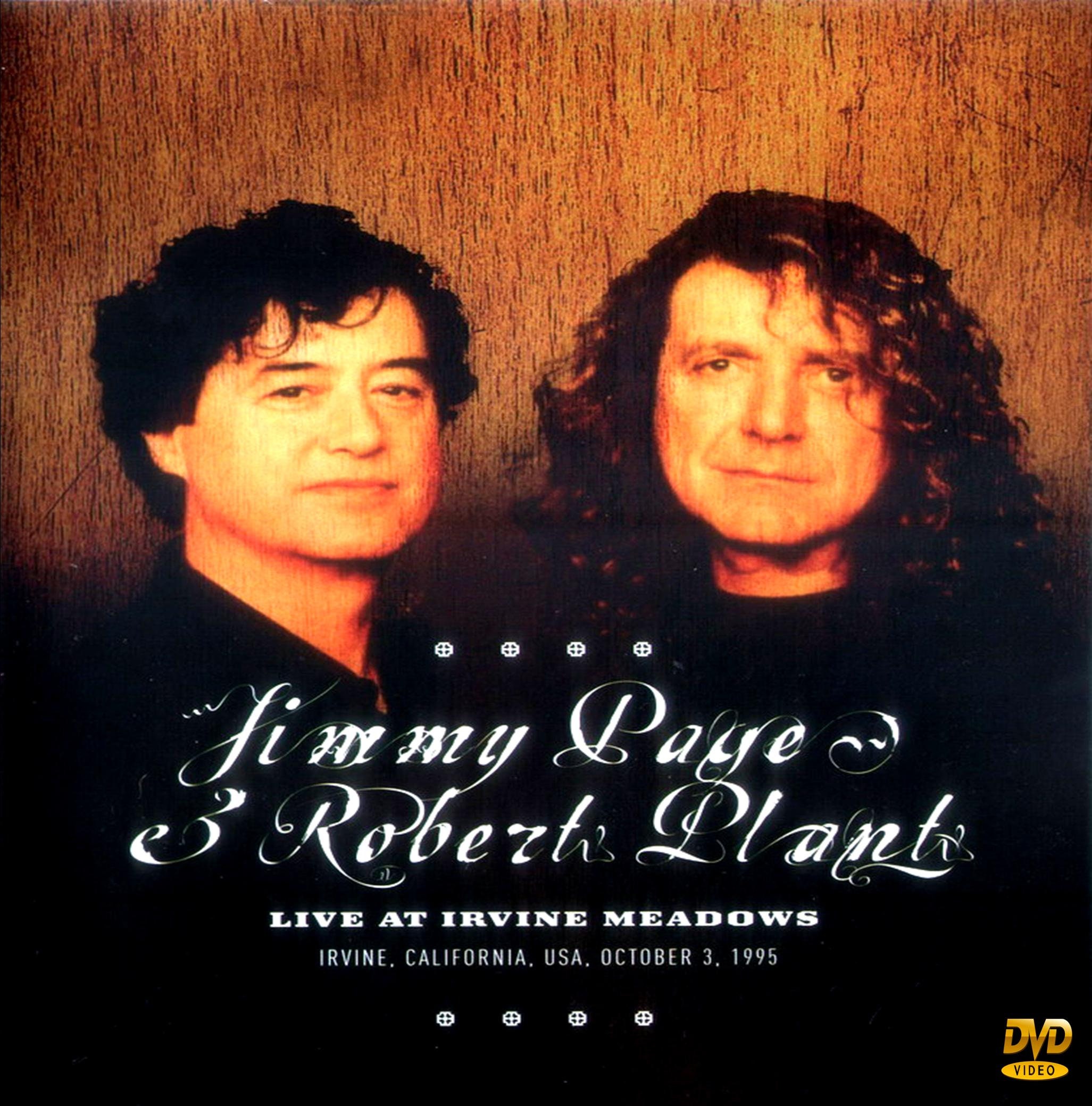 Jimmy Page & Robert Plant Live At Irvin Meadows 1995 dvd