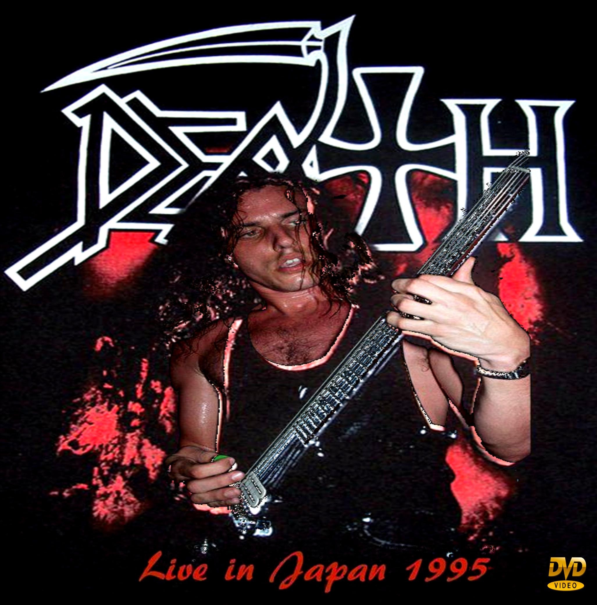 Death Live in Japan 1995 dvd/Only For Collectors Quality 8/10