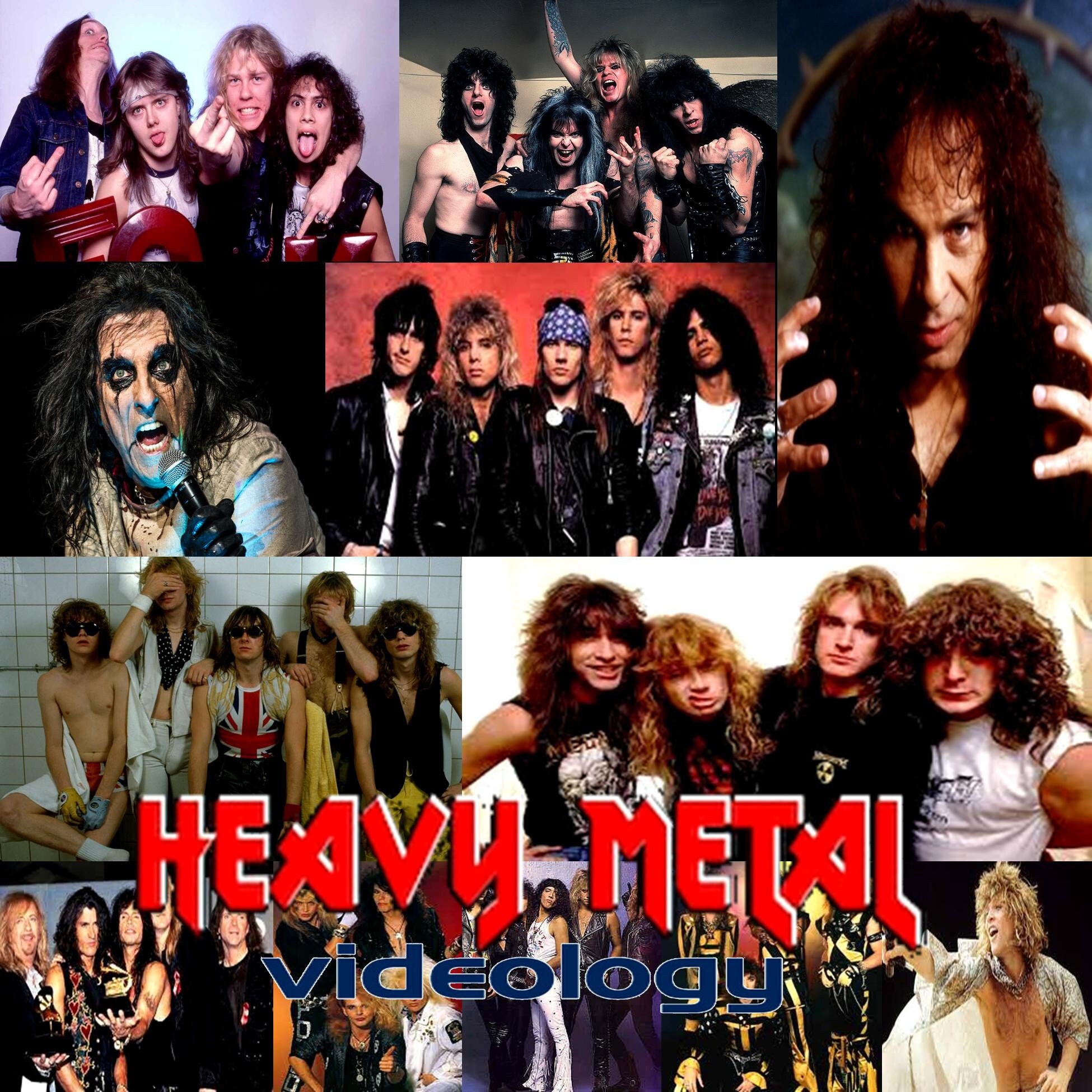 Metal Videology 73 Heart/Quiet Riot/Megadeth/Danzing/Living Colour ...