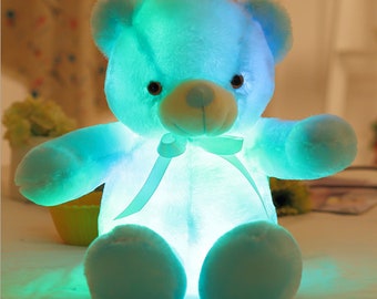 Light up Teddy Bears - Etsy