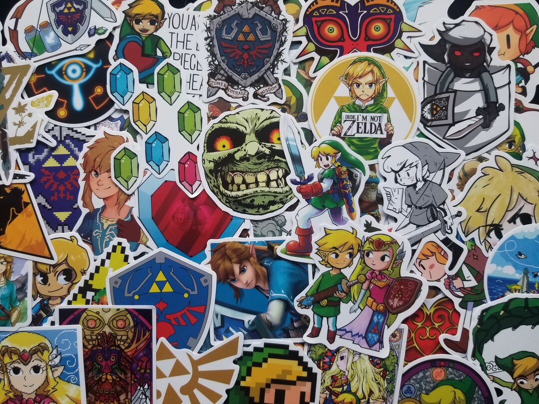 Assorted Legend of Zelda Stickers - Etsy