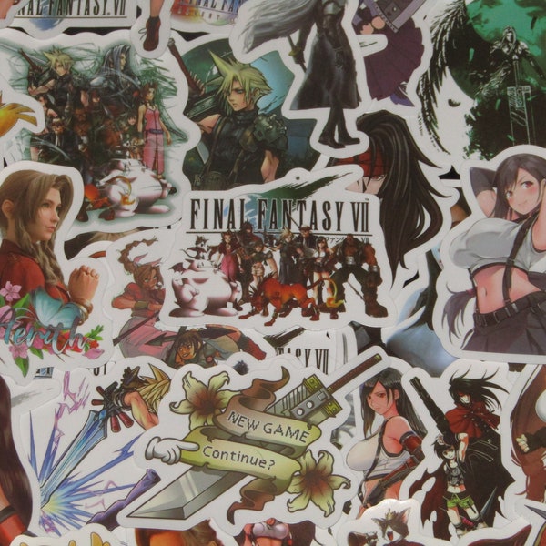 Final Fantasy Laptop Stickers - Etsy Canada