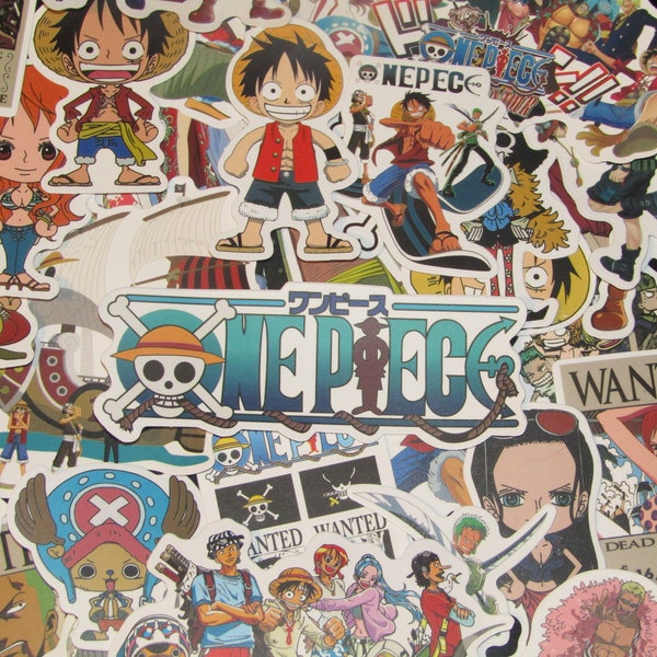One Piece Vinyl Stickers - Etsy