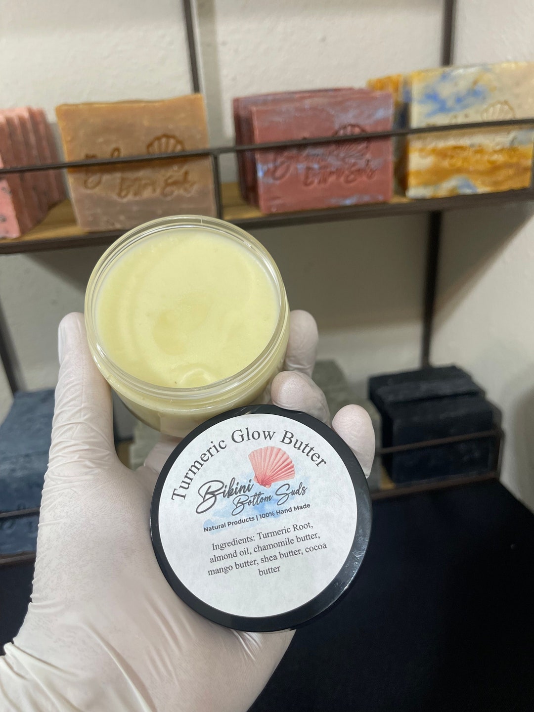 Body Butter, Turmeric Glowing Body Butter, Acne, Scars, Dark Spot ...