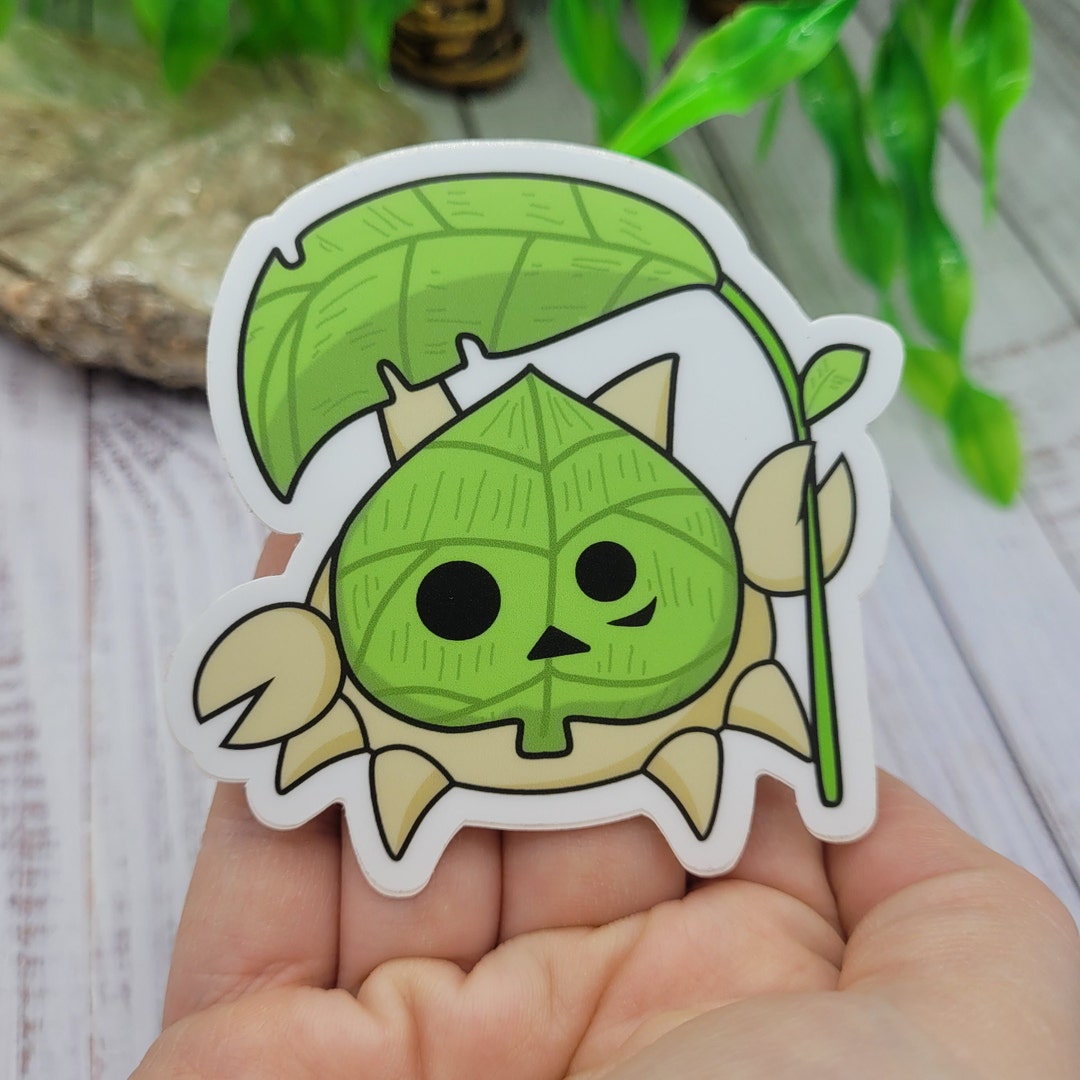 Crab Korok Sticker Matte Vinyl, Cute Anime Chibi Stickers - 3" - Etsy
