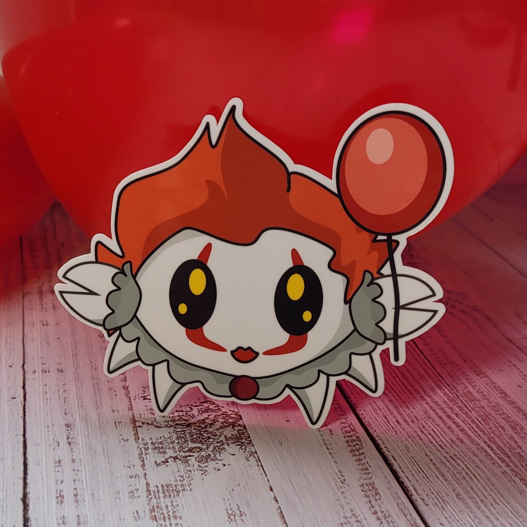 Penny Crab Halloween Sticker Matte Vinyl, Cute Anime Chibi, Stickers, 3 ...