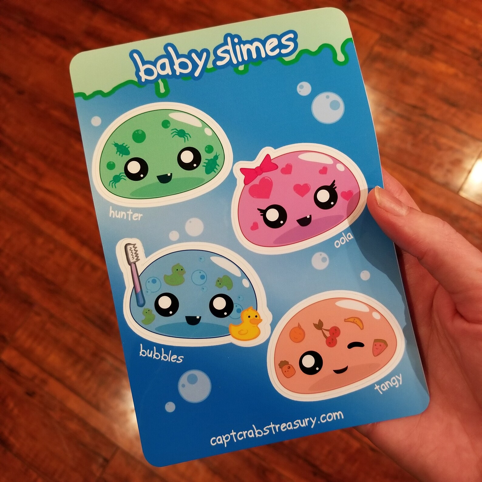 Baby Slimes Sticker Sheet, Cute Chibi Anime Slimes, Slime Rancher ...