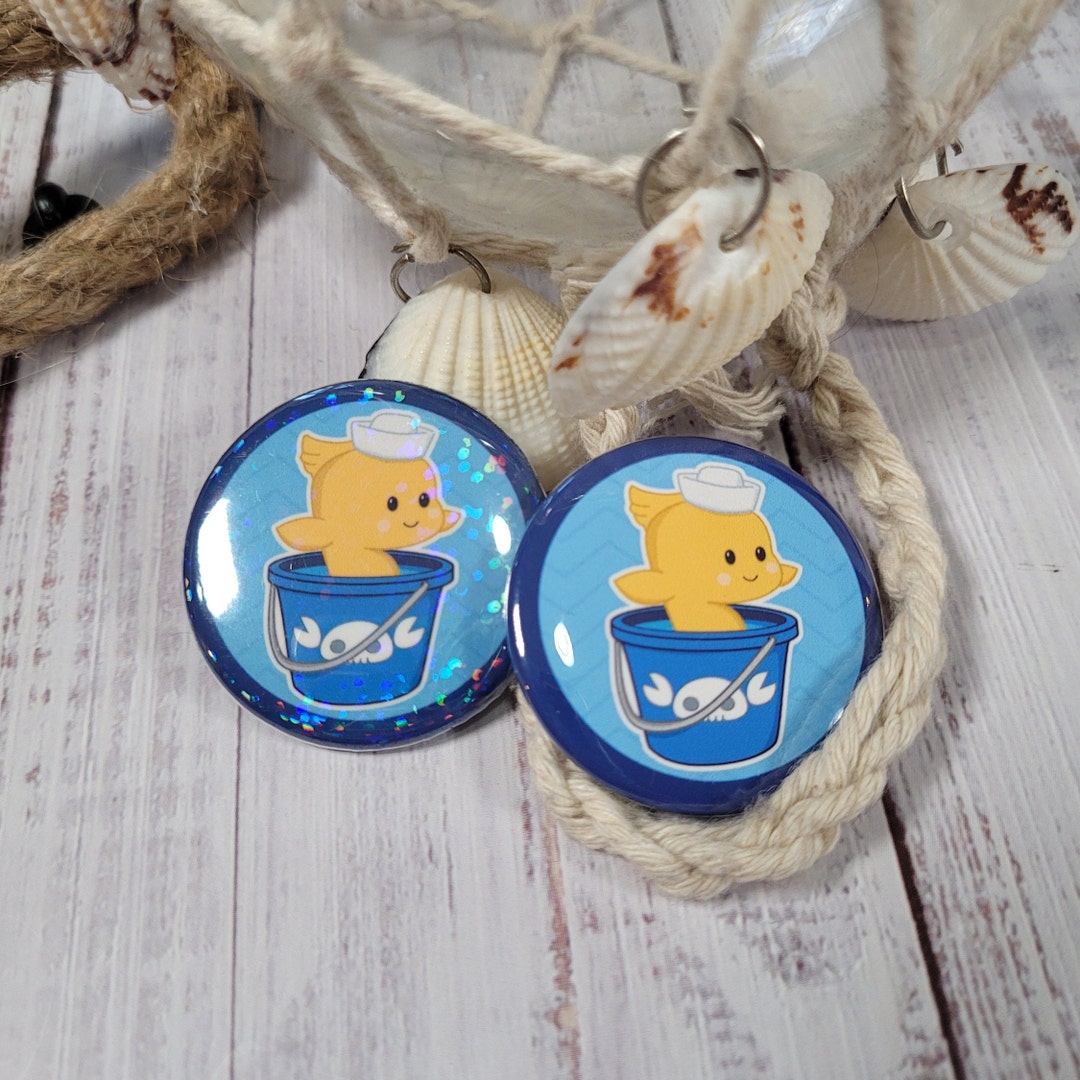 First Mate Fishy Pin-back Button 1.50 In. / Pinback Button / Badges ...