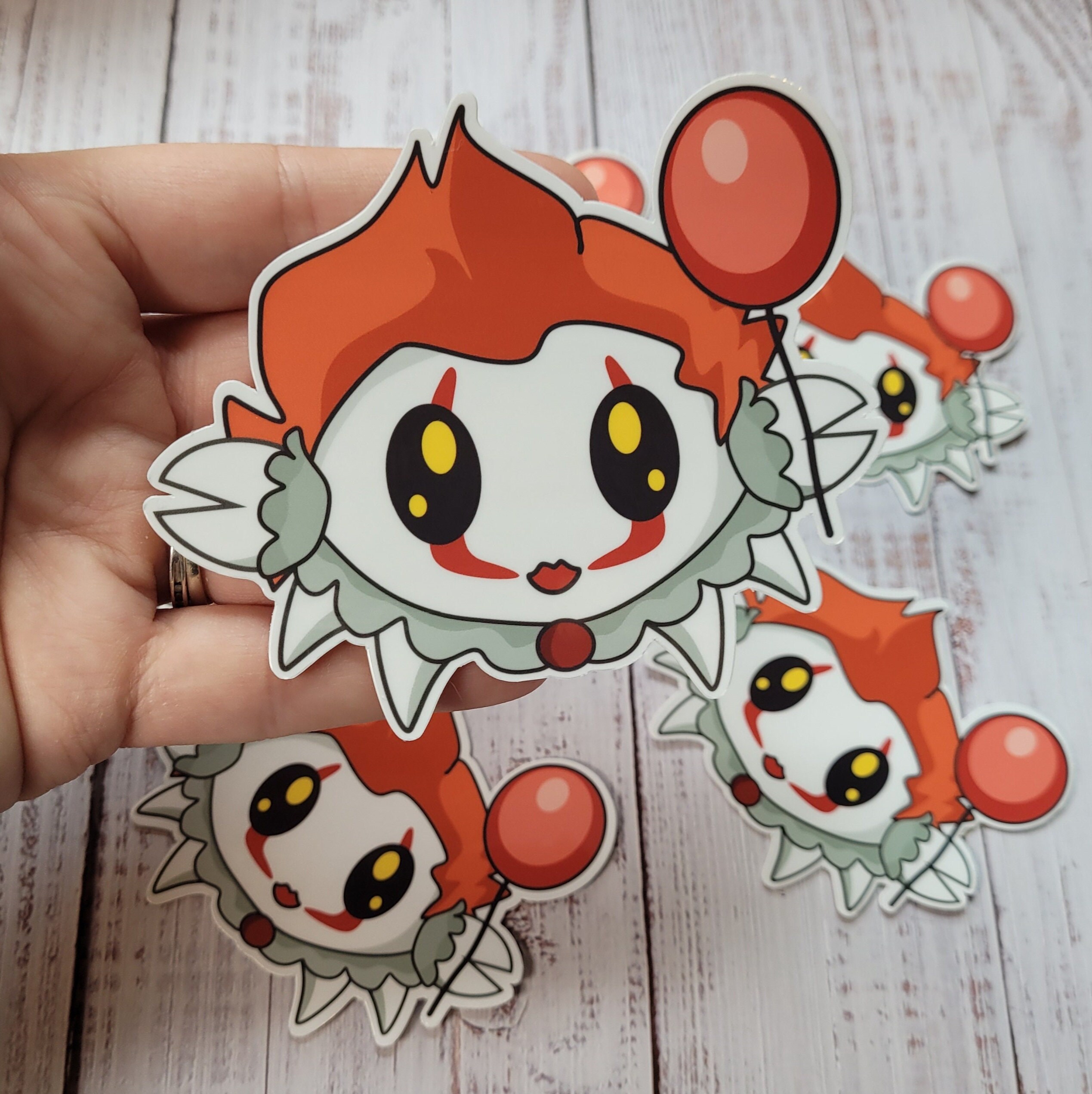 Penny Crab Halloween Sticker Matte Vinyl, Cute Anime Chibi, Stickers, 3 ...
