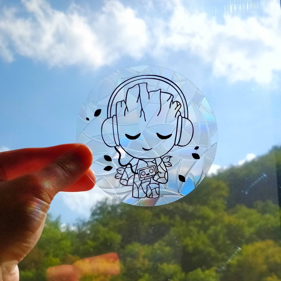 Suncatcher: Cute Baby Tree Dancing Suncatcher - Etsy