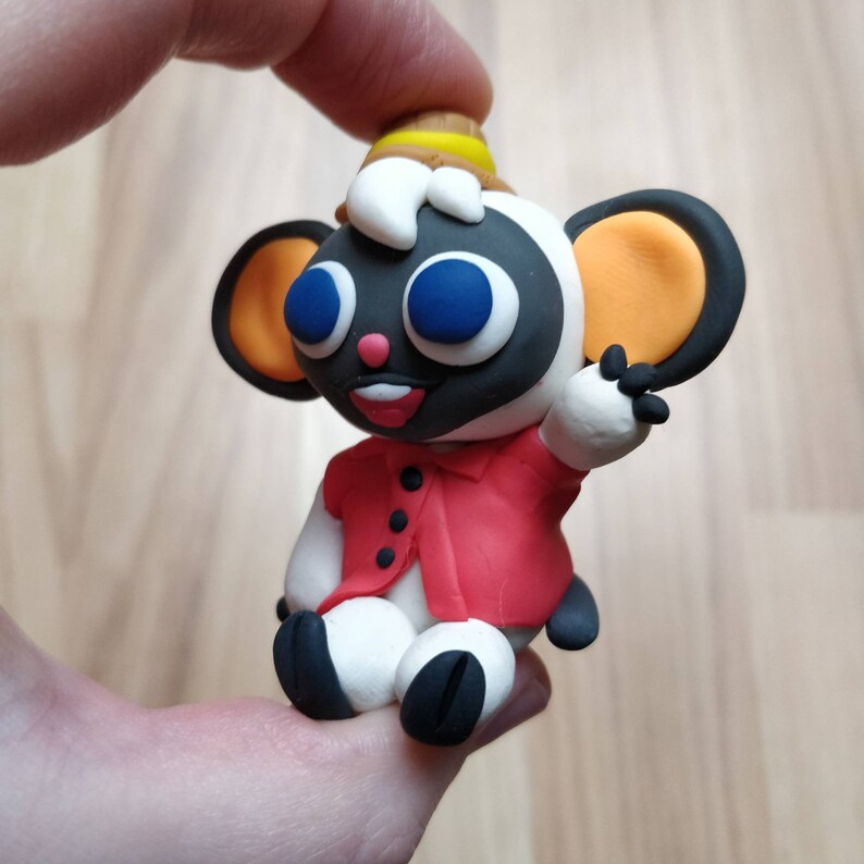 Bono // Niko Animal Crossing New Horizons Figurine Polymerclay | Etsy