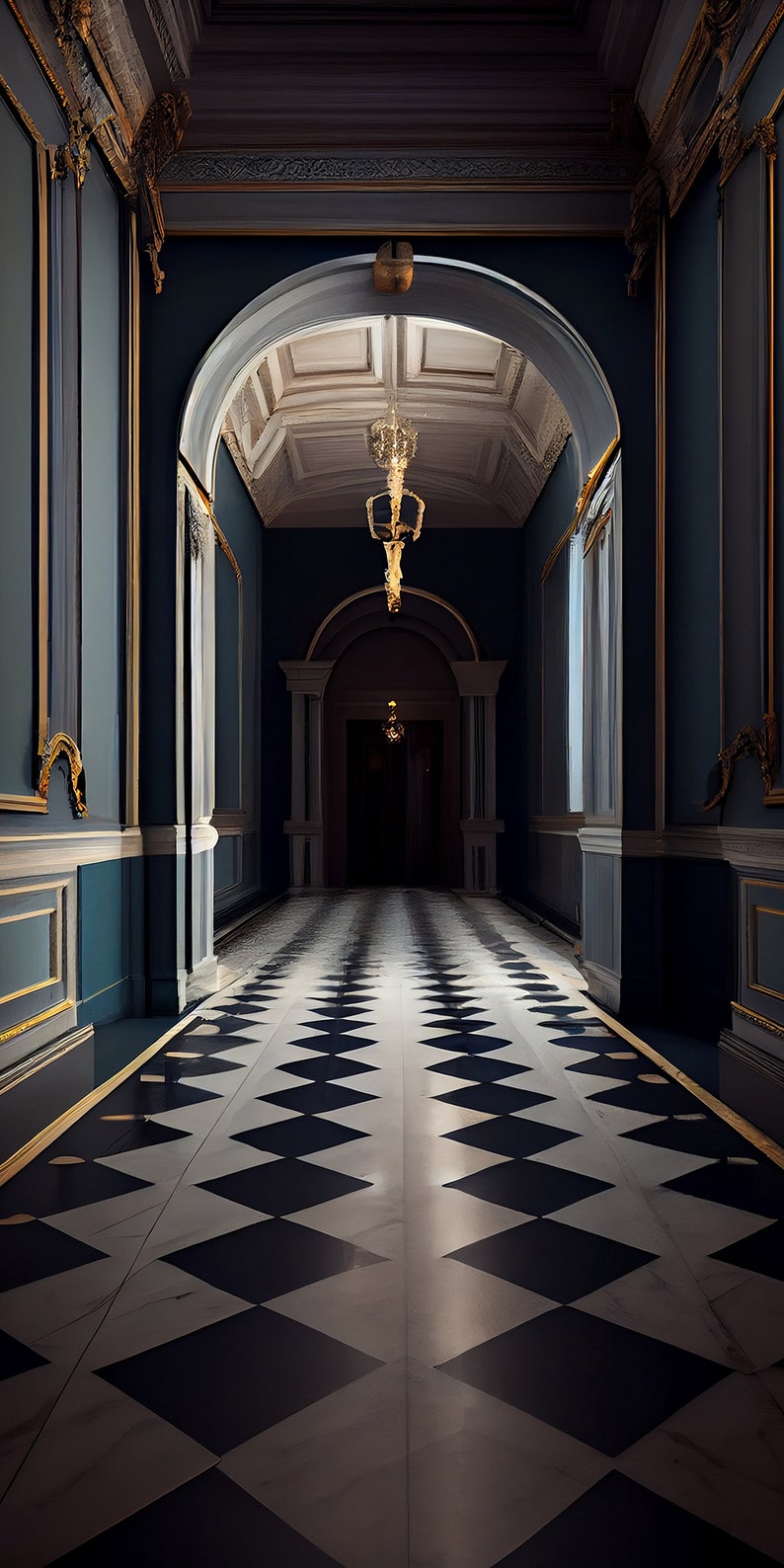 8x Hallway & Corridor Digital Backdrop Overlays, Maternity Backdrop ...