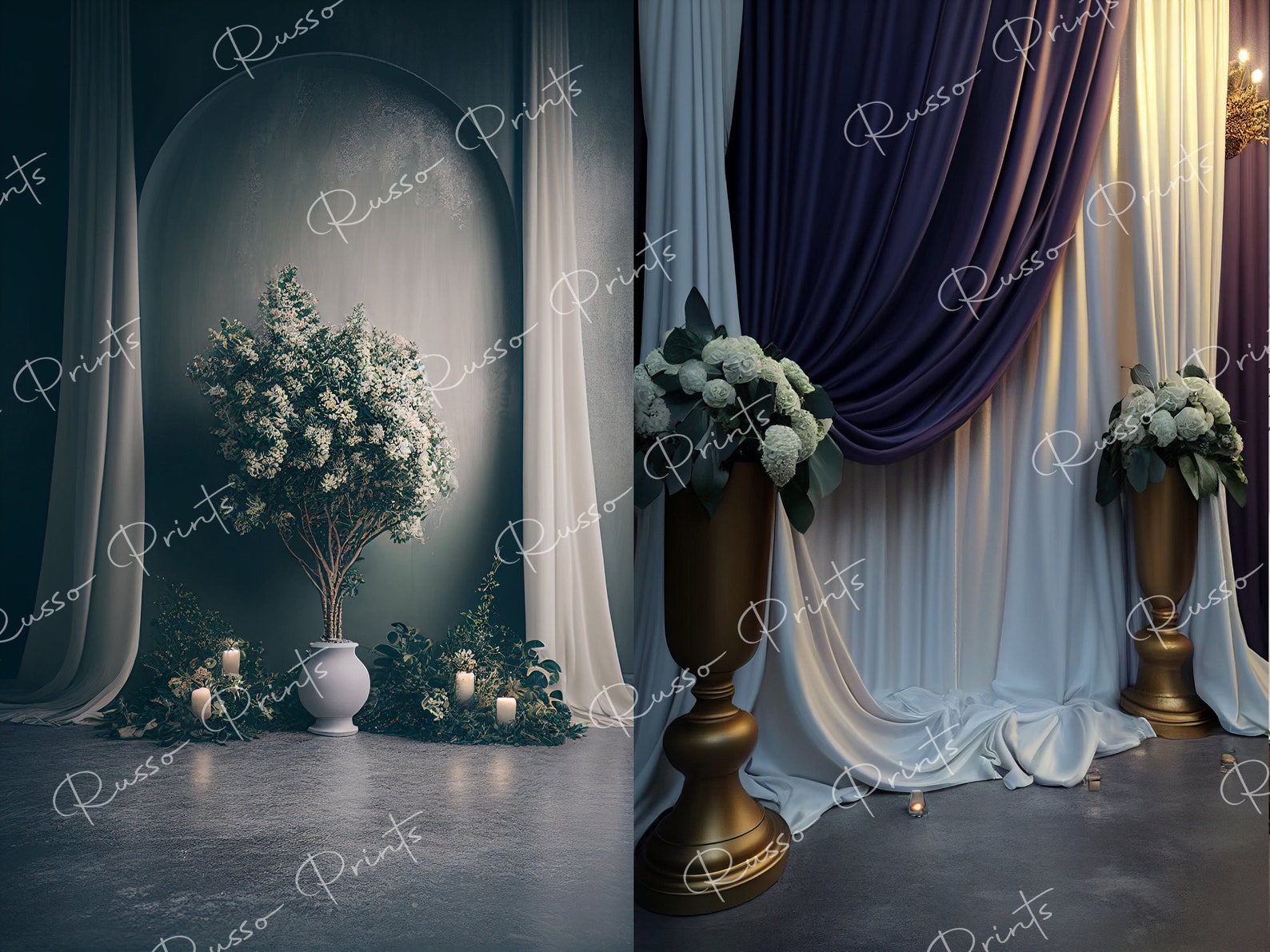 10 Digital Backdrops, Bundle Wedding Overlays, Studio Backdrop Overlay ...