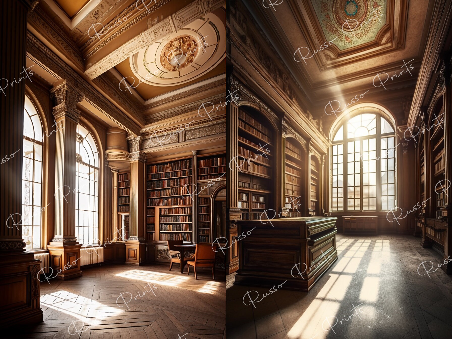 8 Library Digital Backgrounds, Maternity Backdrop Overlays, Studio ...