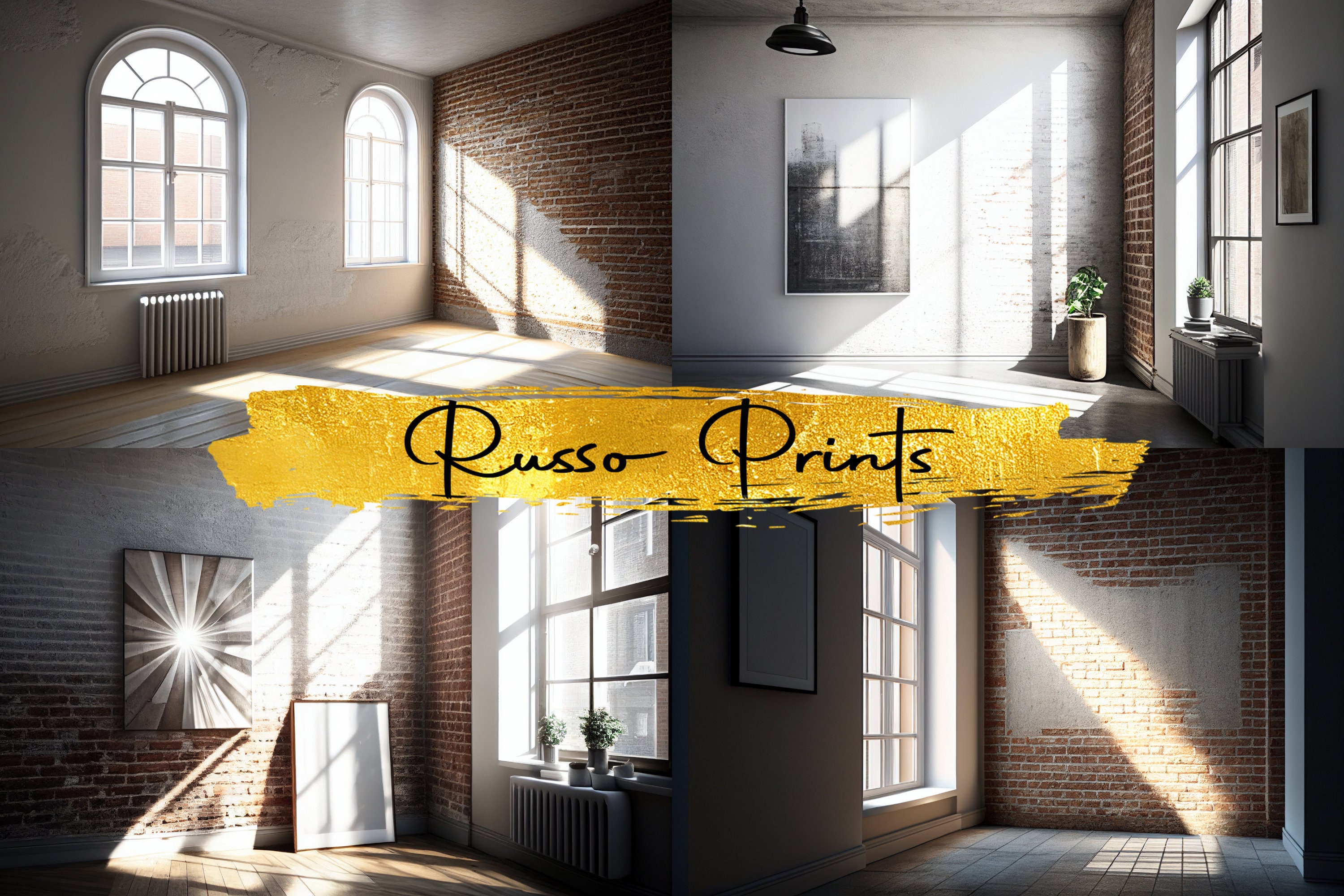 8 Brick Wall Backgrounds, Wedding Backdrop Overlays, Studio Backdrop ...