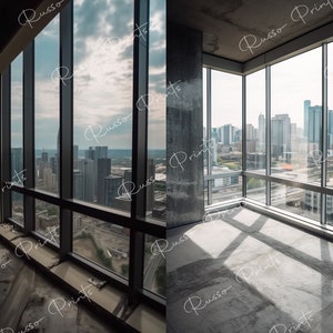 10 High-rise Digital Backgrounds, Backdrop Overlays, Studio Backdrop ...