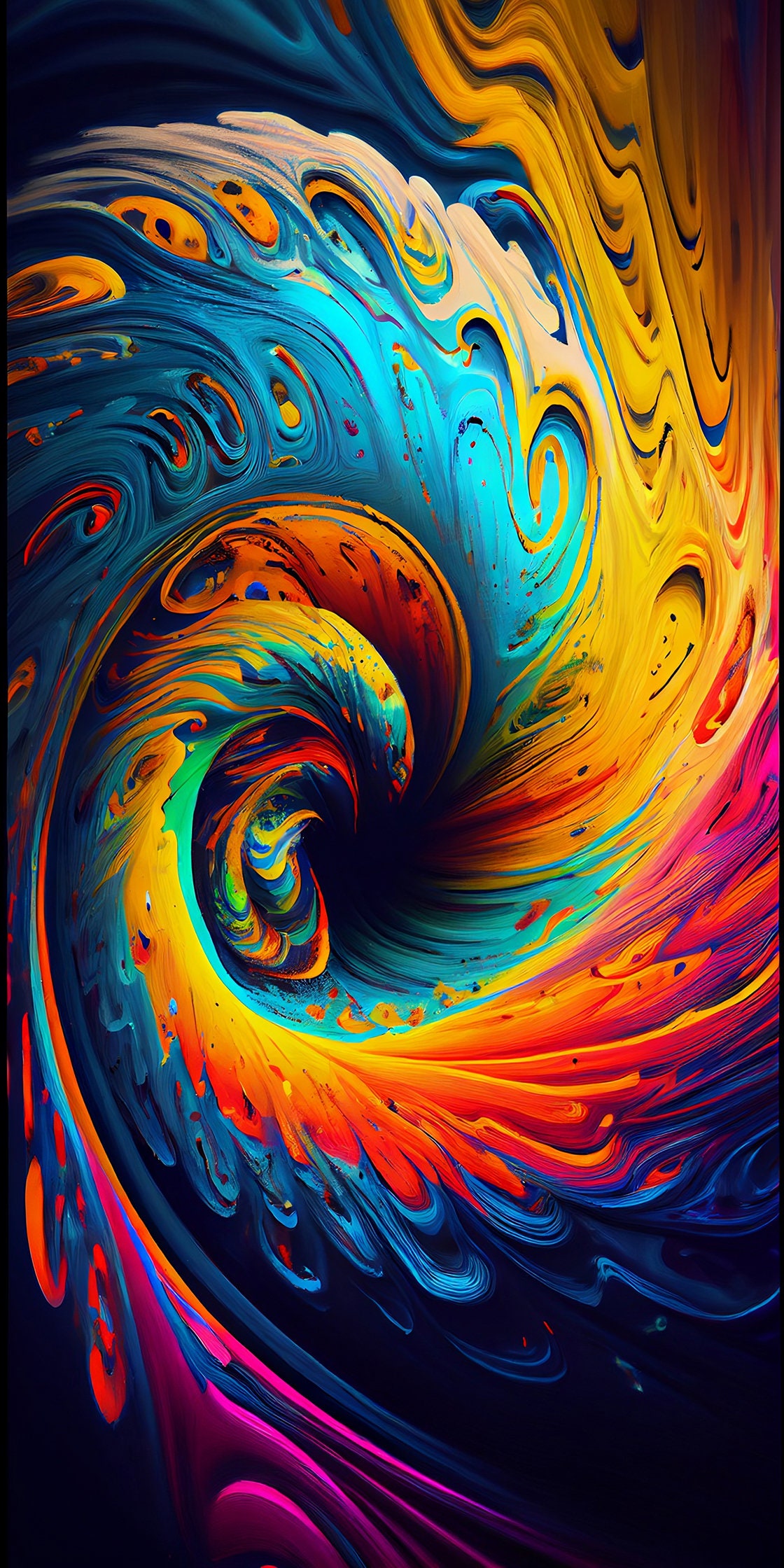 10x Paint Swirl & Splatter Digital Texture Overlay, Digital Textures ...