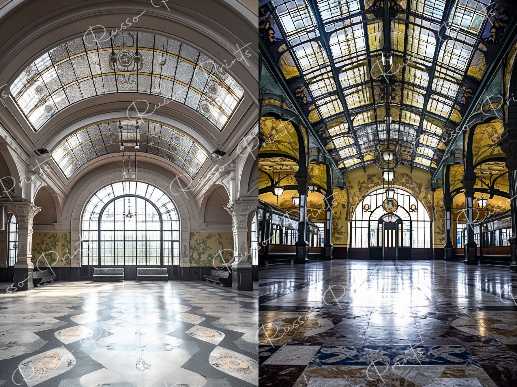 8 Train Station Digital Backgrounds, Maternity Backdrop Overlays ...