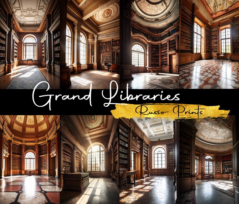 8 Library Digital Backgrounds, Maternity Backdrop Overlays, Studio ...