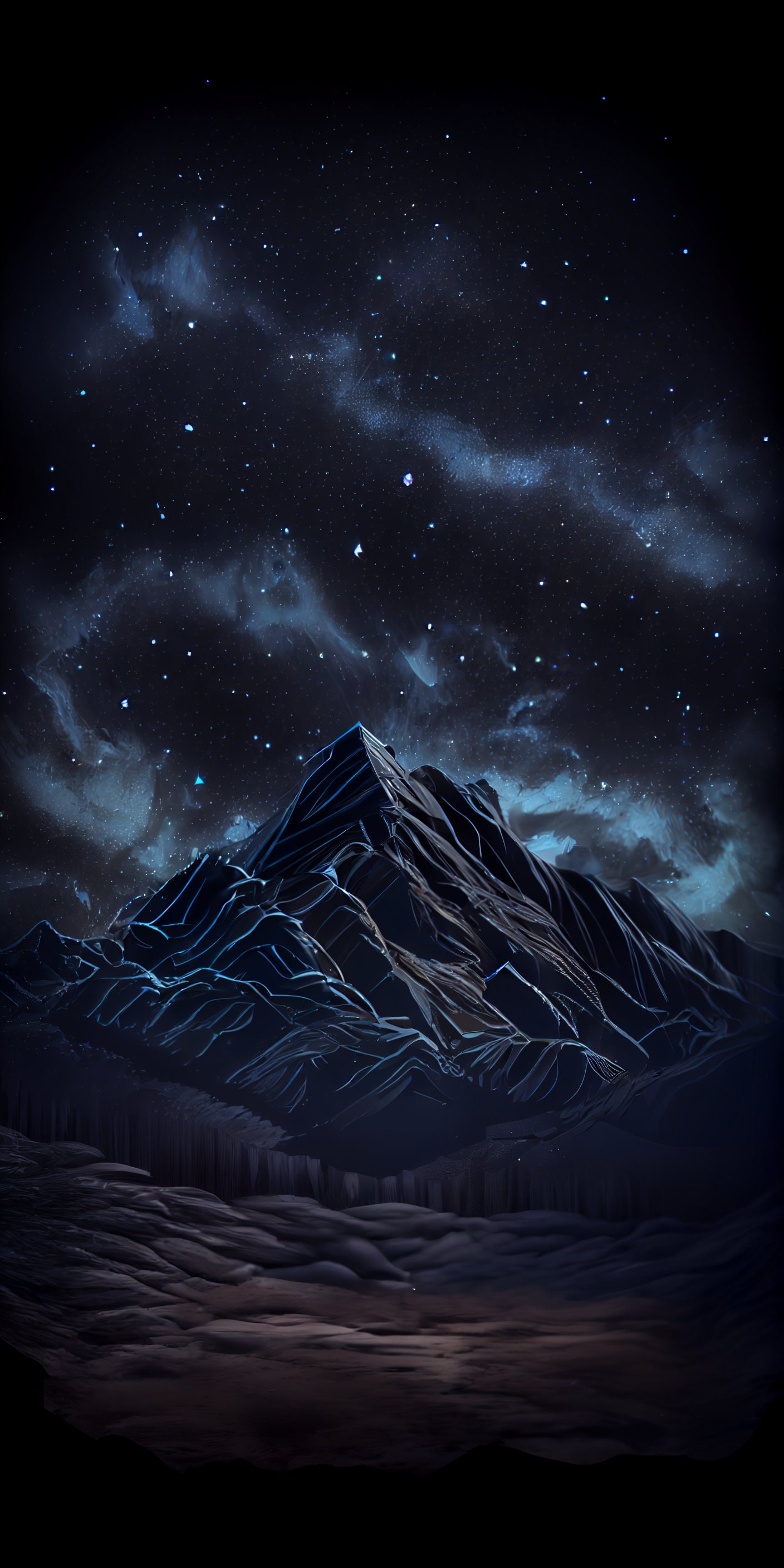 8x Starry Night Sky Digital Texture Overlay, Digital Backdrops for ...