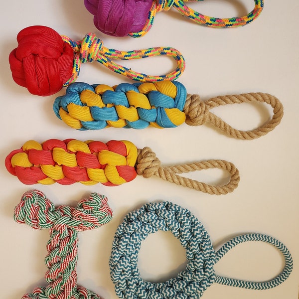 Rope Dog Toys - Etsy