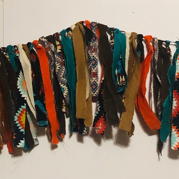 Rag Garland - Etsy