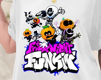 Friday Night Funkin Skid and Pump T Shirt - Etsy