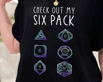 Dnd Six Pack Shirt - Etsy