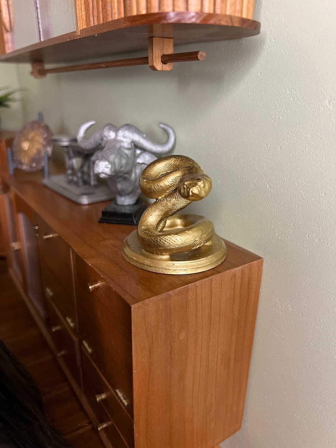 Gold Snake Decor for 1/6 Scale Doll Dioramas - Etsy
