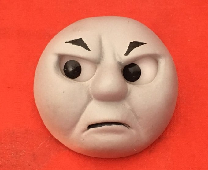 Thomas The Tank Engine James Angry