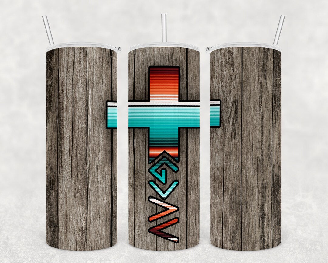 Southwestern Aztec Cross With Wood Sublimation Design Download - Skinny ...