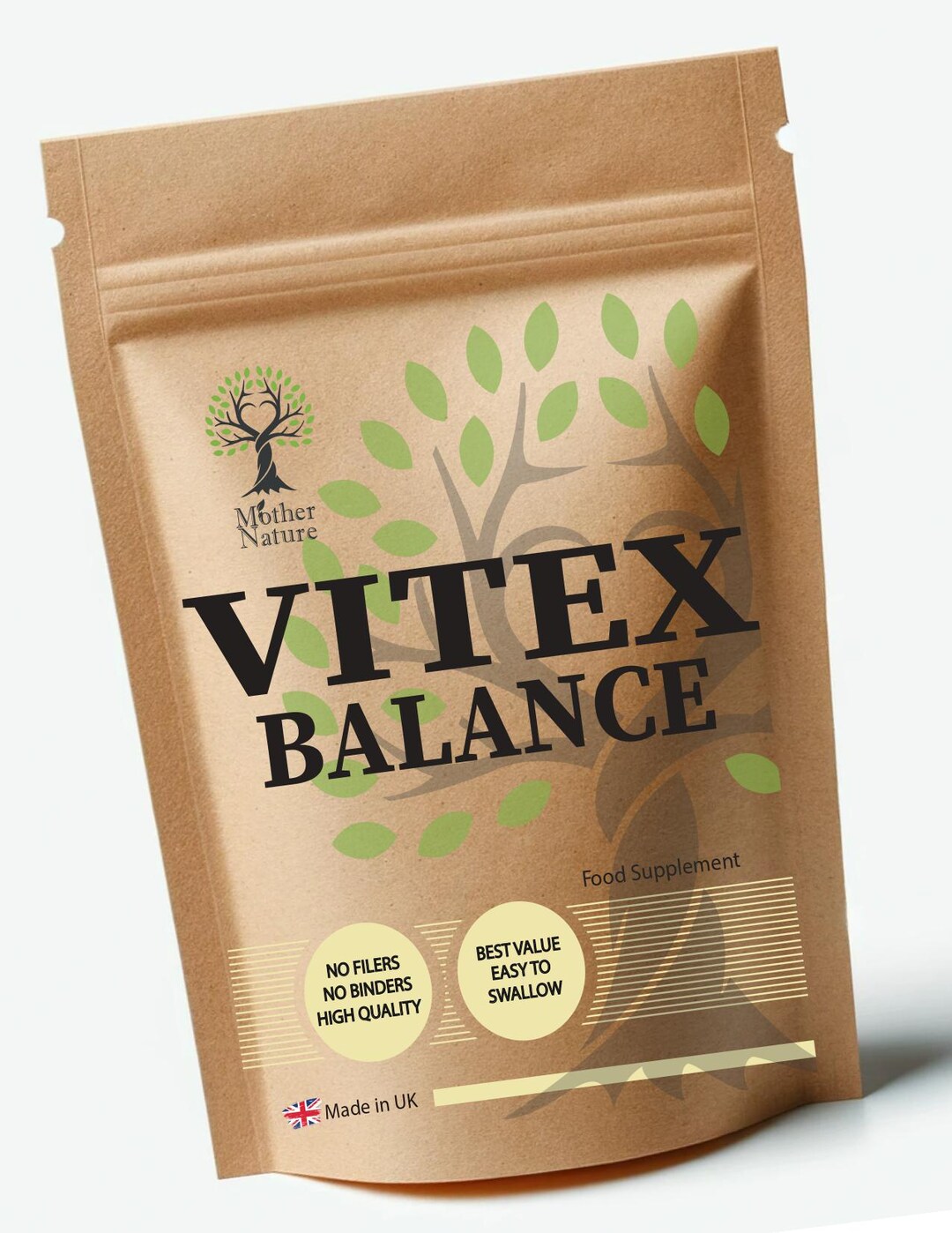 Vitex Capsules: 400mg High Potency Agnus-castus, Vegan Supplement - Etsy