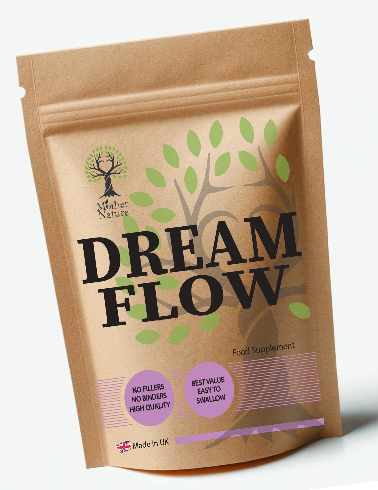 Dream Flow Sleep Support Capsules: Vegan UK Supplement - Etsy