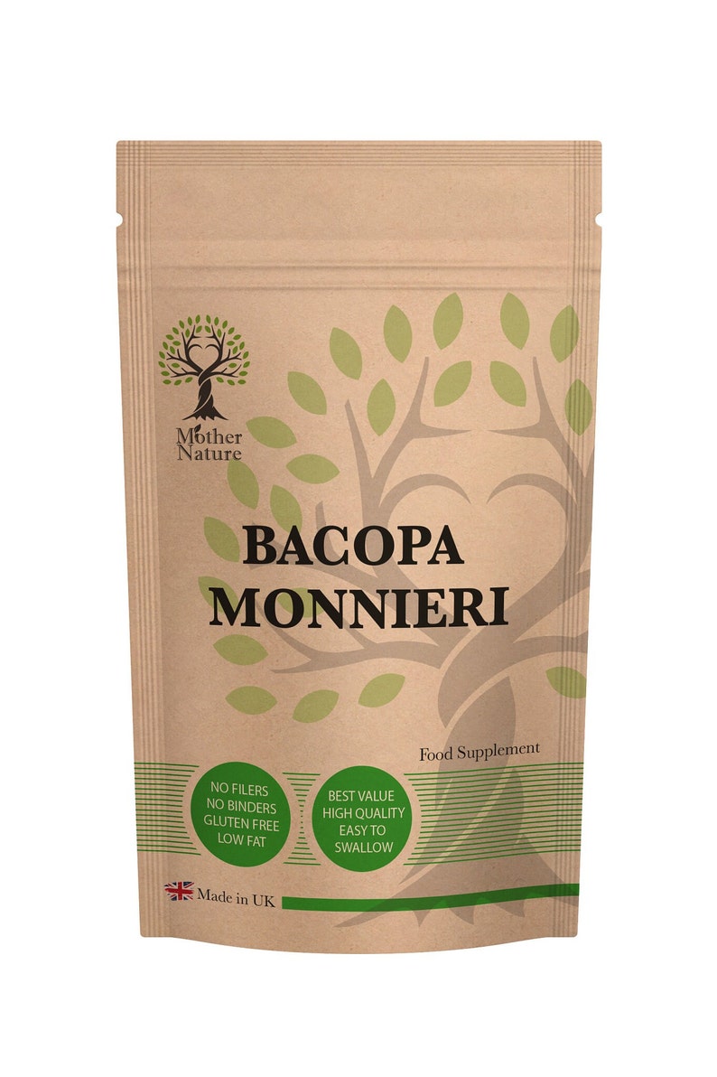 Bacopa Monnieri Capsules 600mg High Potency Natural Extract - Etsy