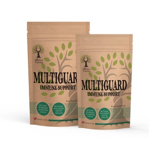 Multiguard Vitamin C Vitamin D3 Vitamin E Capsules Max Strength ...