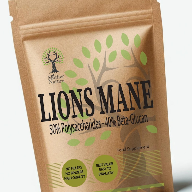 Capsules Lions Mane - Etsy UK