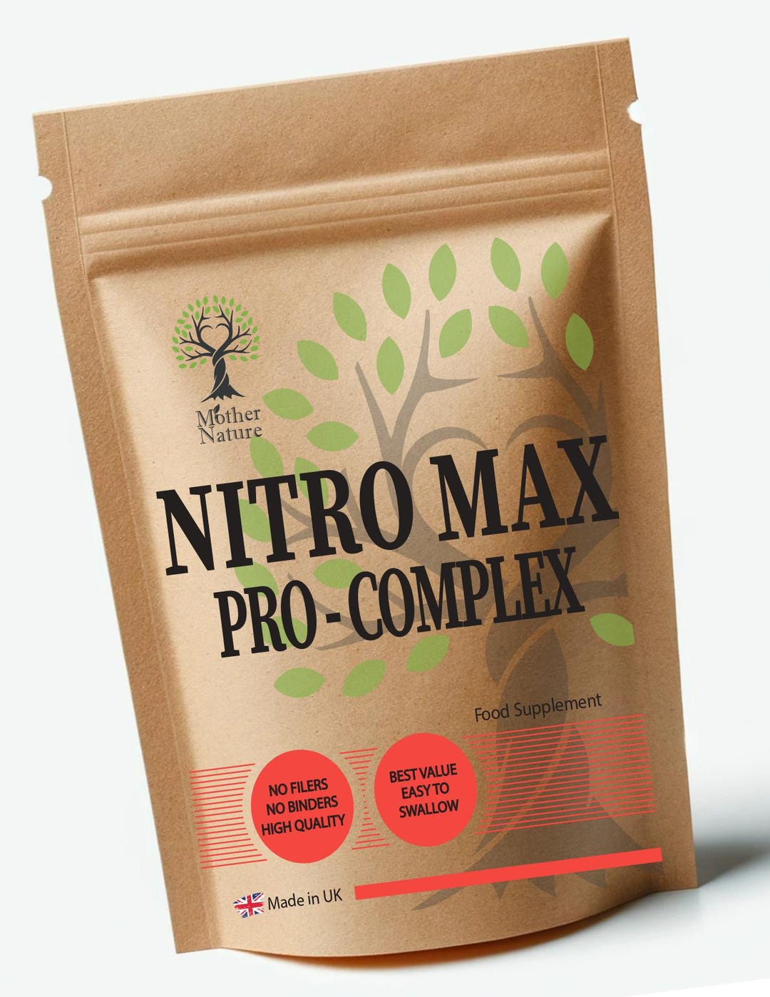 Nitro Max Pro - L Arginine Complex L-citrulline Powder Clean Eco ...