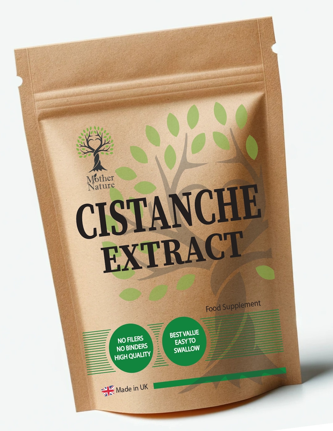 Cistanche Tubulosa Extract Capsules: 500mg High Potency Vegan ...