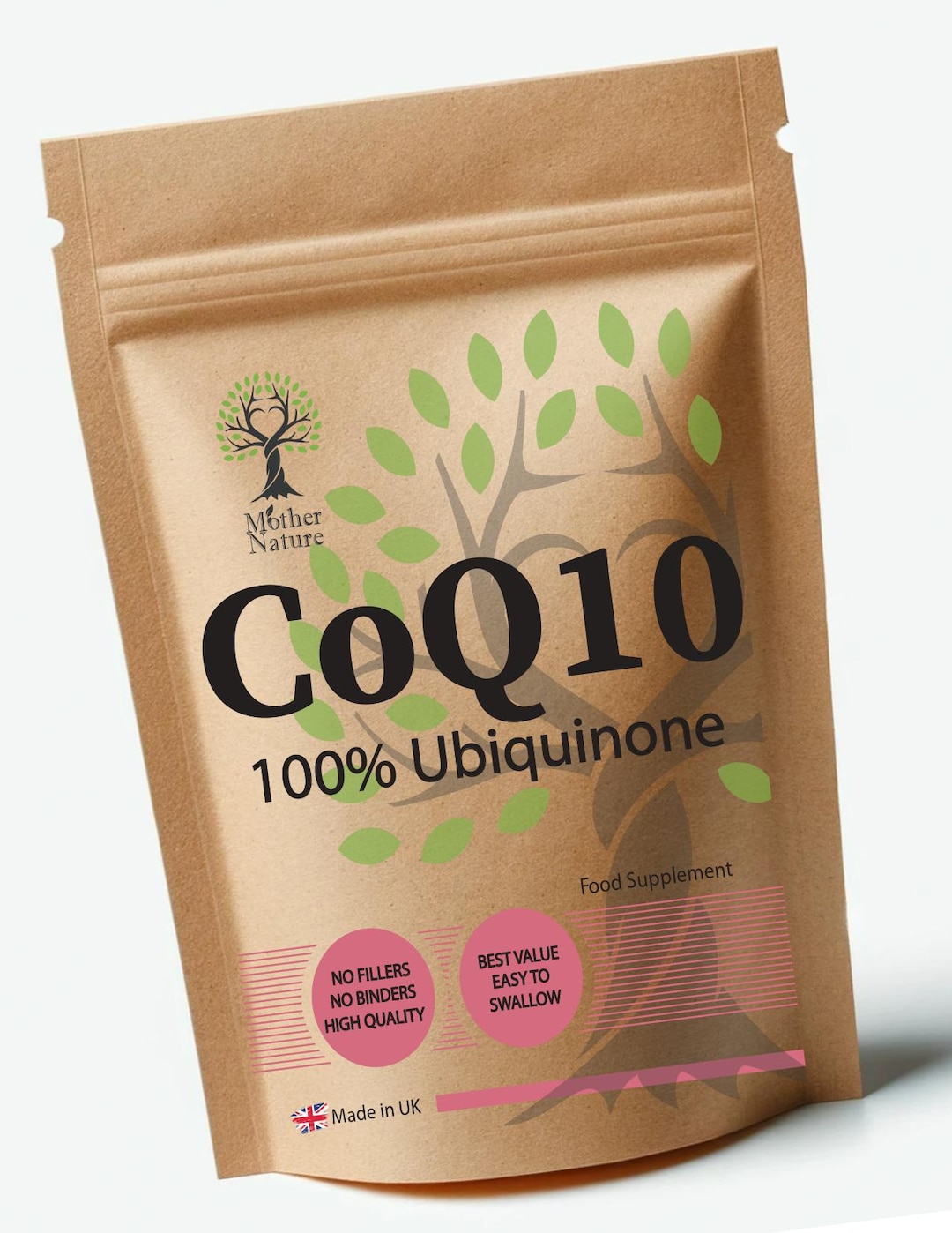 Coq10 Ubiquinone 500mg High Absorption Natural Coenzyme Q10 Softgels ...