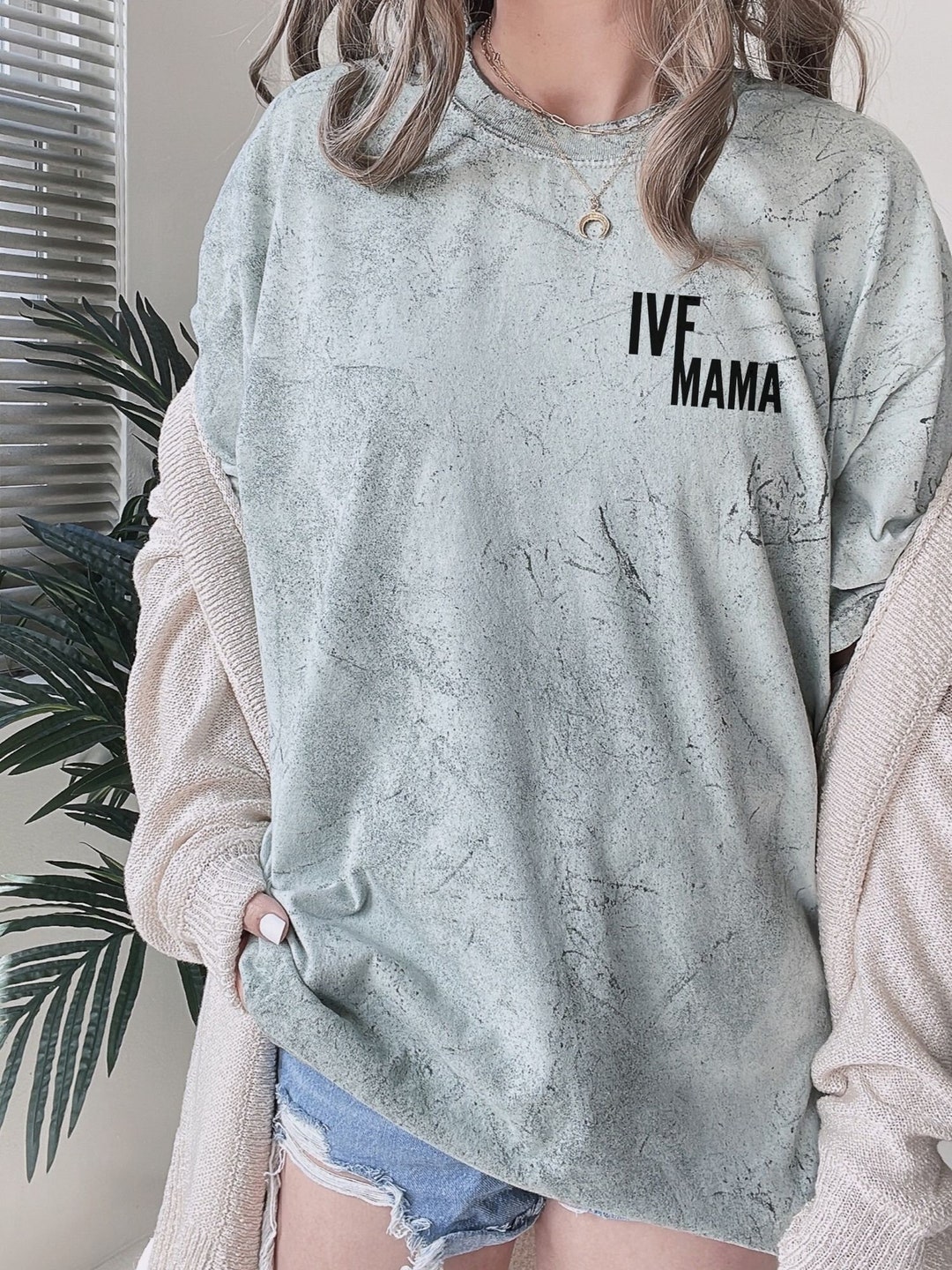 IVF Mama Fertility Gift IVF Pregnancy Announcement Shirt Cute IVF Day ...