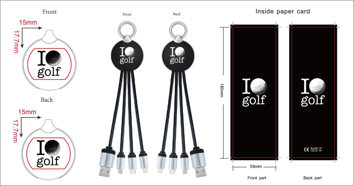 3 Way Light up Cord - Etsy