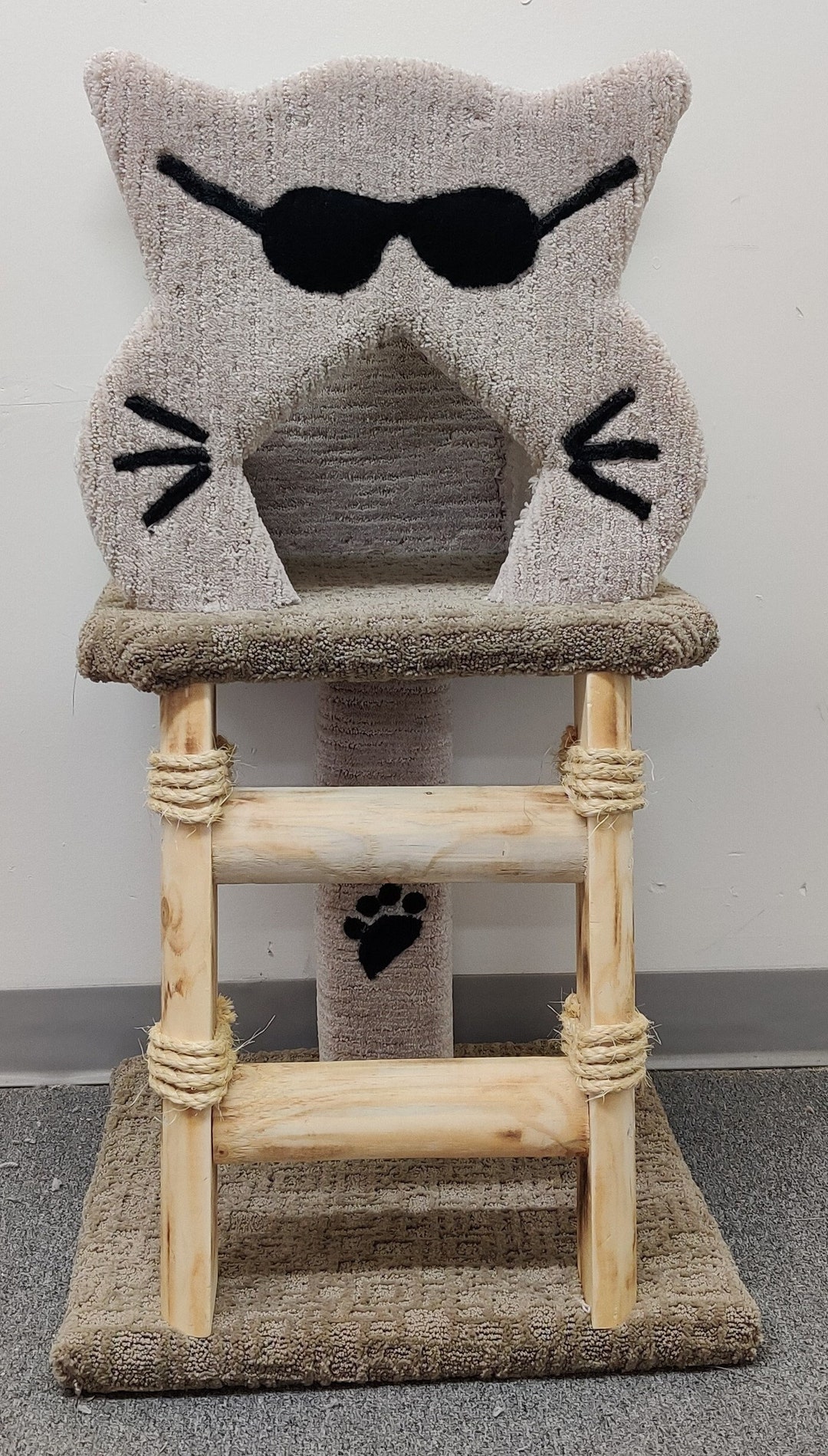Cat Face Step-hut - Etsy