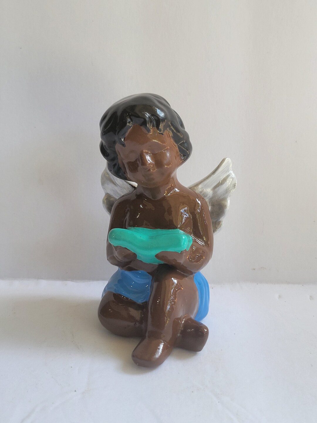 Melanated Cermatic Angel - Etsy