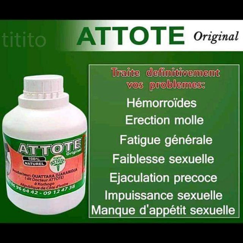 ATTOTE Organic Herbal Drink/ Made in Ivory Coast | Etsy