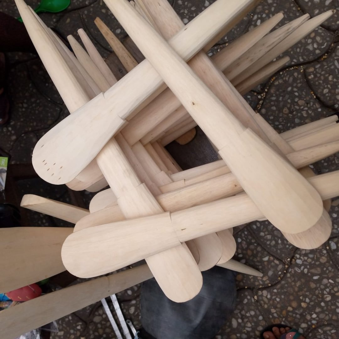Bois De Placali/ African Wooden Spatula/ Cooking Spatula/ Handmade ...