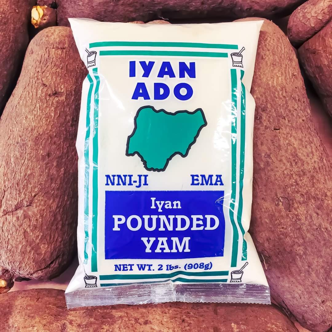 Iyan Ado Pounded Yam 2LB - Etsy